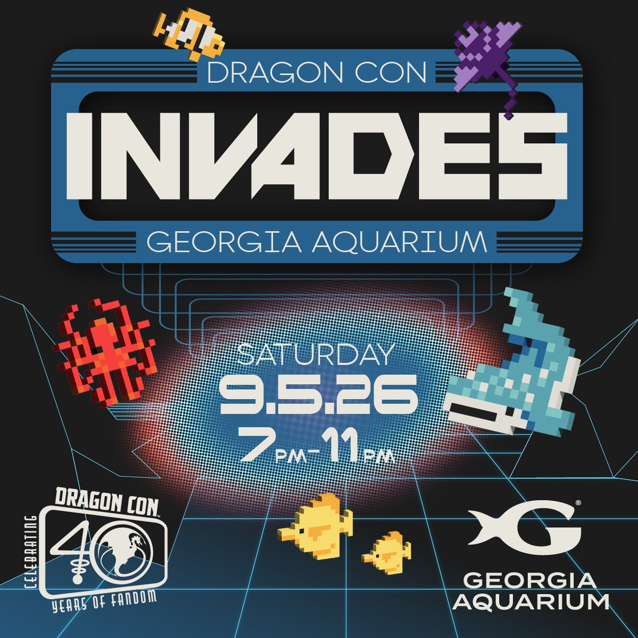 Dragon Con Night | September 5, 2026 | Georgia Aquarium